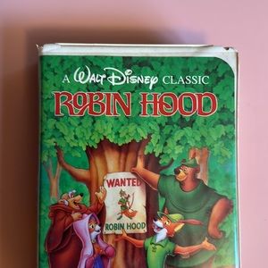 Disney | Media | Walt Disneys Robin Hood Vhs Tape Black Diamond Edition ...